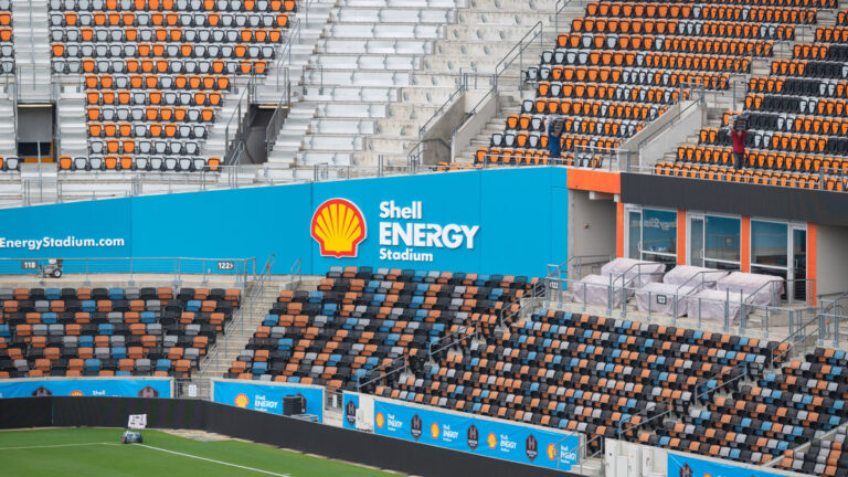 New and Improved Shell Energy Stadium | Aria Signs & Design